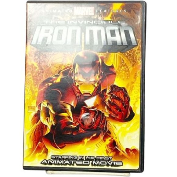 Media | Invincible Iron Man Dvd 207 Animated | Poshmark